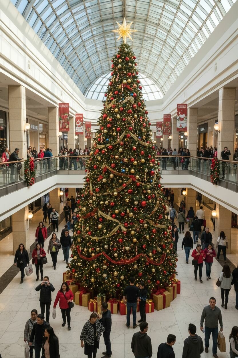 Елка искусственная уличная 6м, ПВХ, Уральская каркасная, Crystal Trees