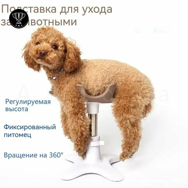 Стол для груминга , стационарный, для собак, Хаки