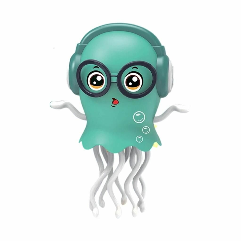 Интерактивная игрушка, Электрическая игрушка "Танцующая Медуза"-Зеленый