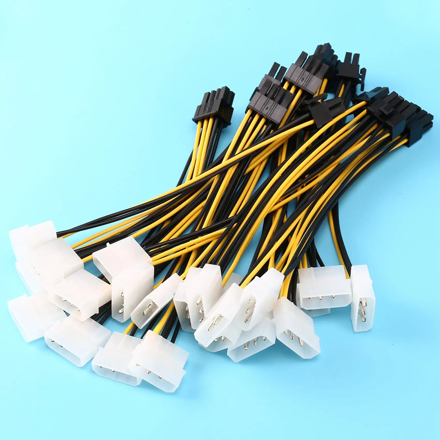 Кабель-адаптер Molex 4-pin to PCIe 8-pin