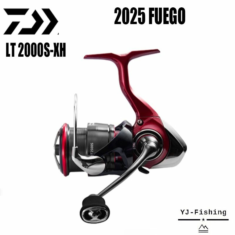 DAIWA 2025 FUEGO LT 2000S-XH Прялка Рыболовное колесо Рыболовные снасти