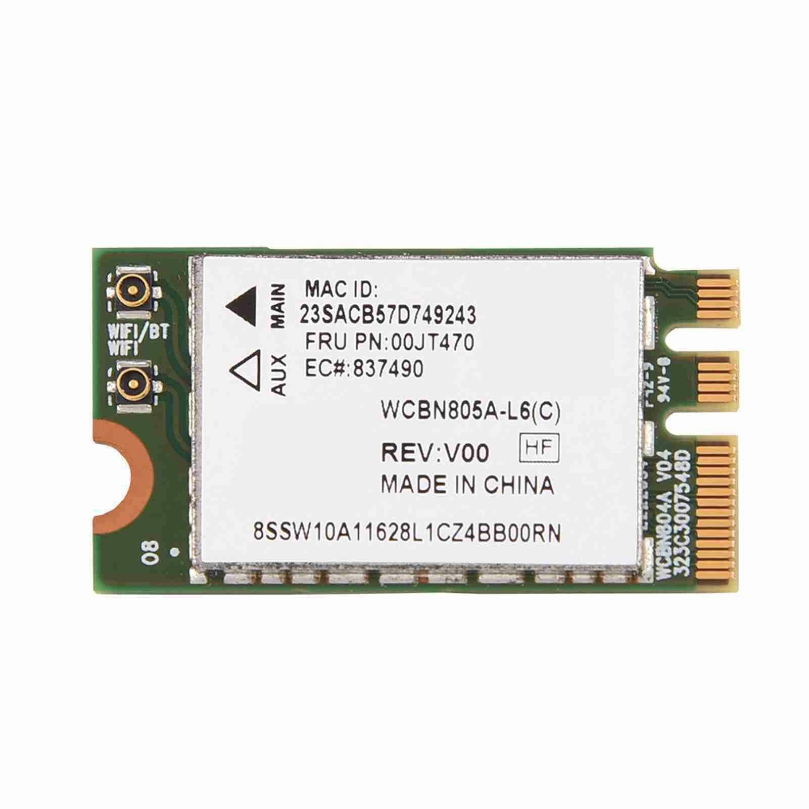 Сетевая карта Wi-Fi NGFF M.2, 2.4/5 ГГц, для Lenovo/Dell/Asus