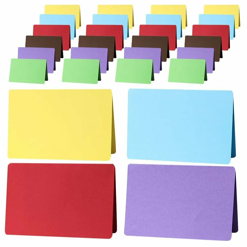 30 Штук Пустых Карт, Для Благодарственных Писем, Из Акварельной Бумаги