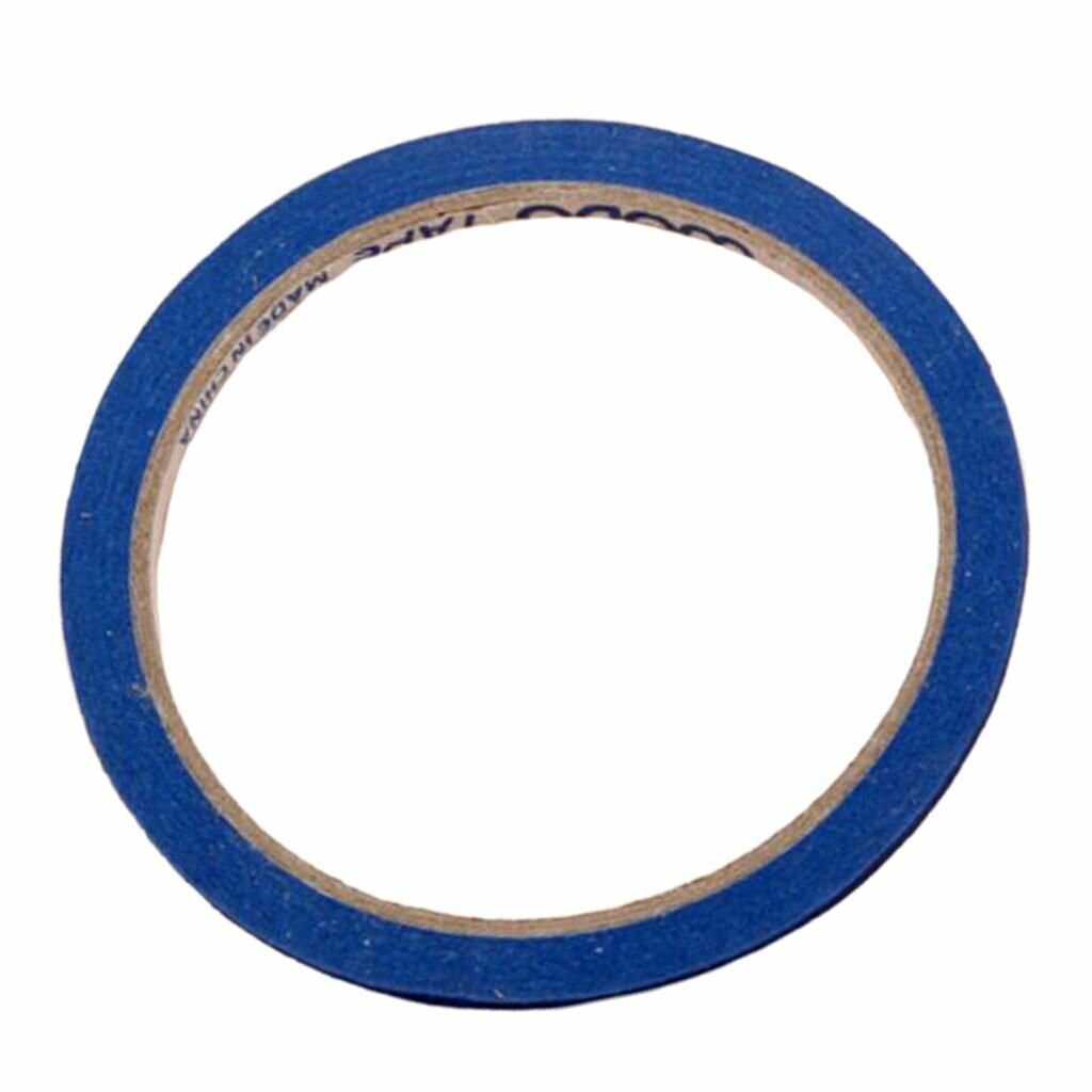 Самоклеящаяся бумажная лента для манекена, 3 мм x 20 м, набор 10 шт, синяя, для моделирования и точной разметки при пошиве одежды