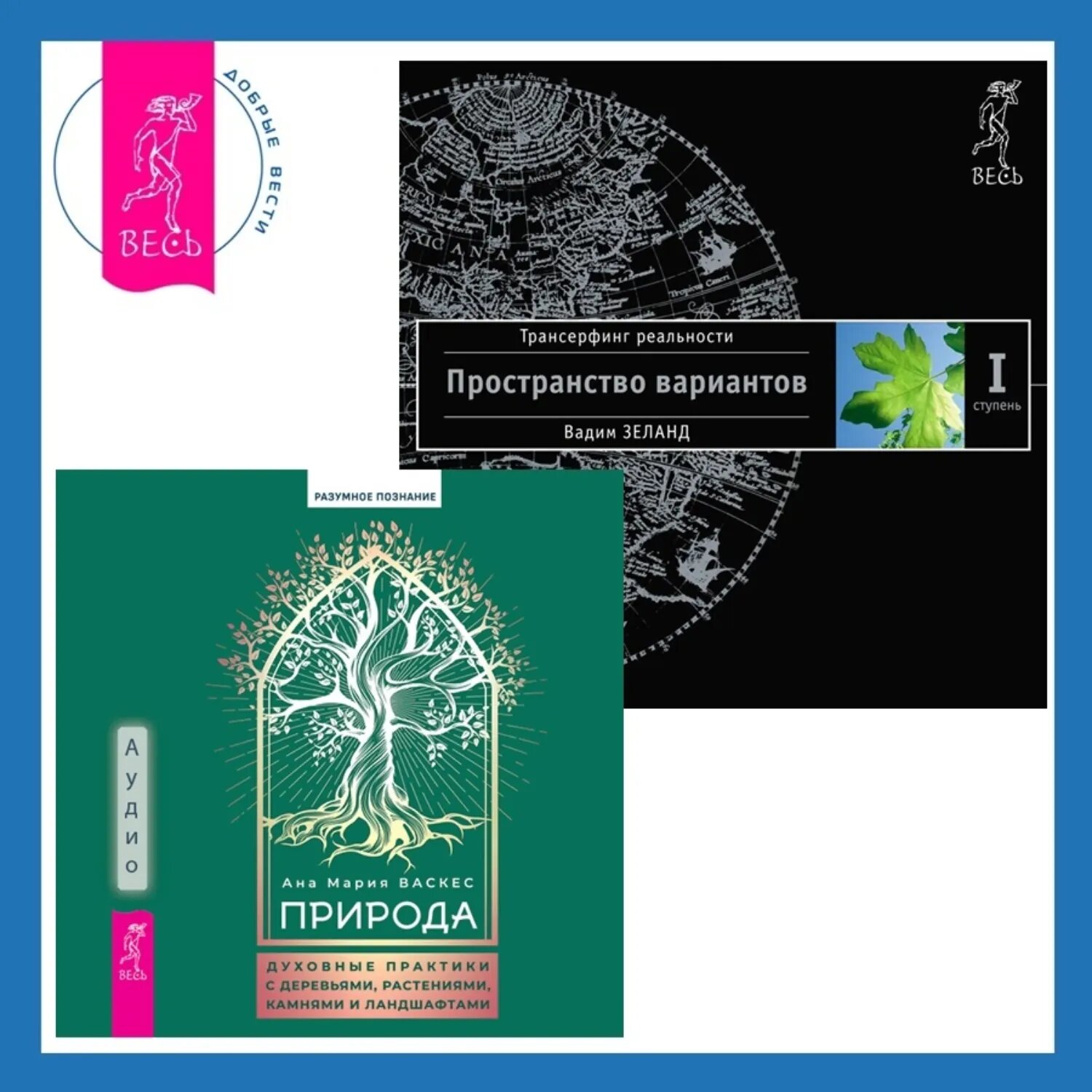 Природа: Духовные практики с деревьями, растениями, камнями и ландшафтами. Трансерфинг реальности. Ступень I: Пространство вариантов [Аудиокнига]