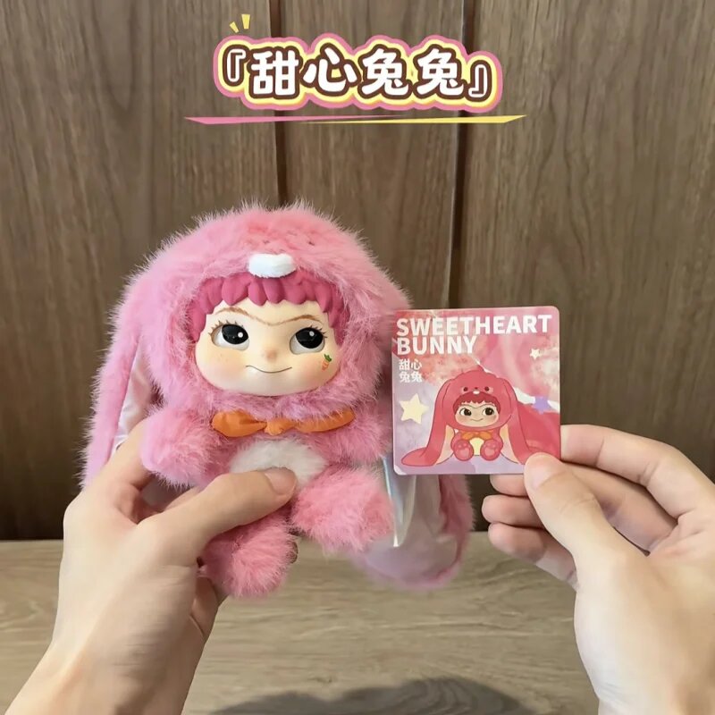 Предпродажа, новинка Wakuku Fox And Bunny, озорный дневник, серия, слепая коробка, плюшевая подвеска, статуя, модная игра, подарок на день рождения для девочек