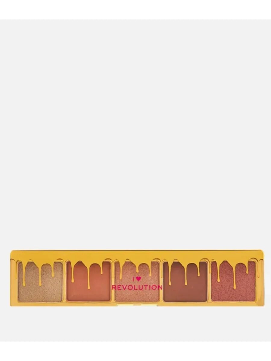 Палетка теней для век I HEART REVOLUTION mini chocolate shadow palette