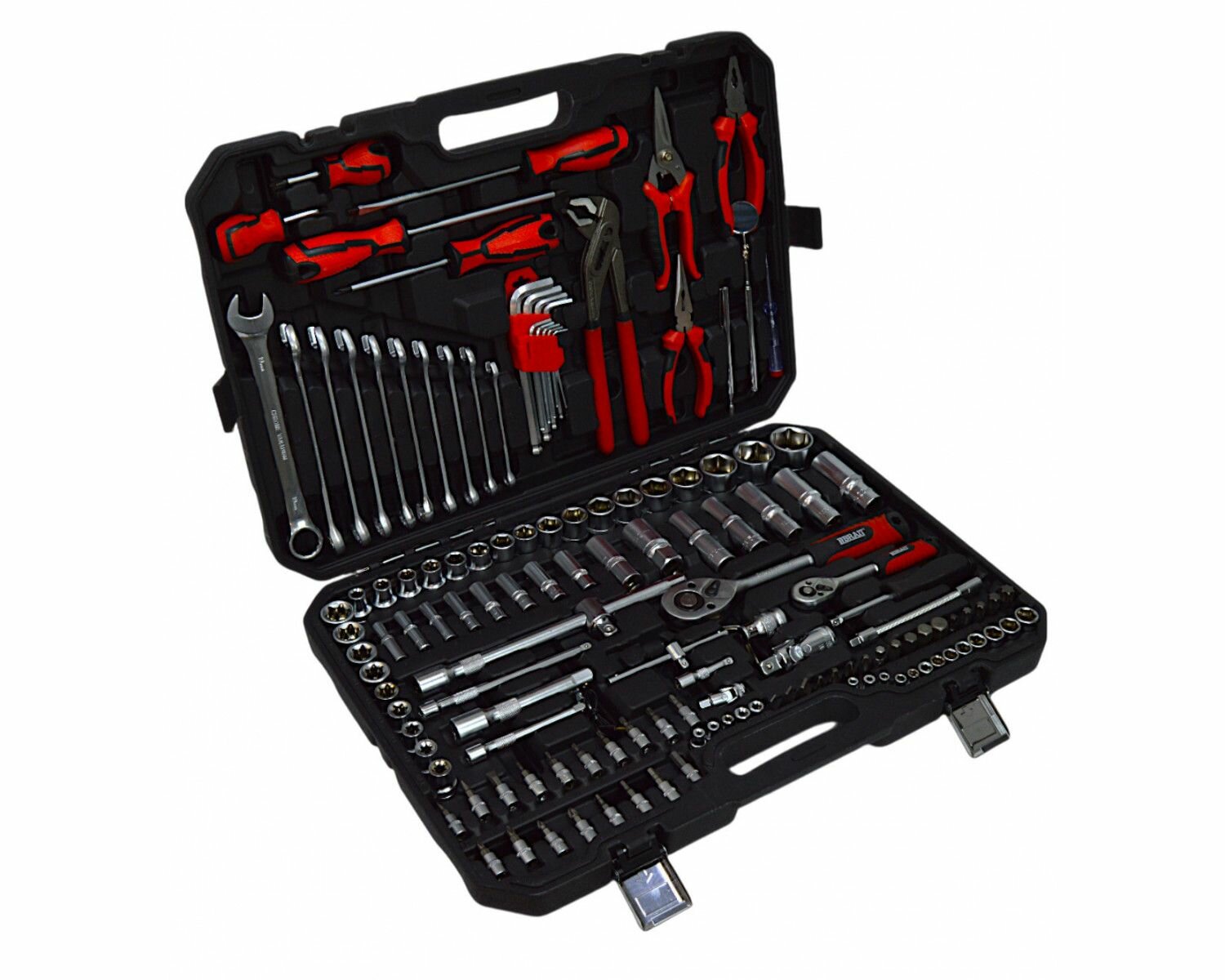 Набор инструментов BRAIT BRT-142пр 1/4",1/2" 4-32мм 6-гран. пластик кейс