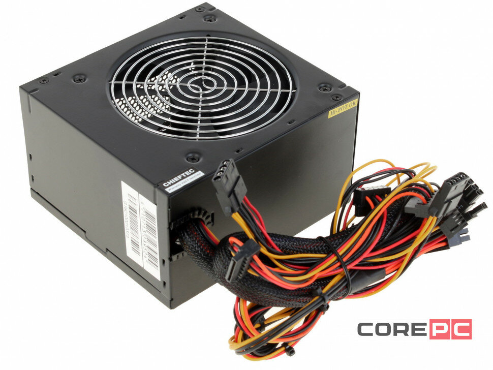 Блок питания для персонального компьютера Chieftec 450W Smart Black (GPS-450A8)