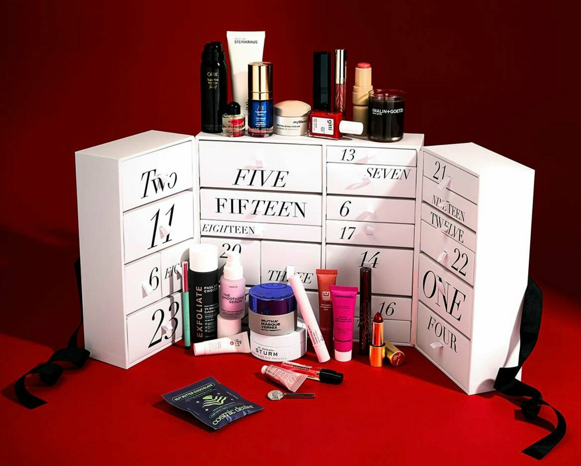 Адвент календарь подарочный набор Niche Beauty "Advent Calendar Premium 2025", лимитированный, 24 предмета