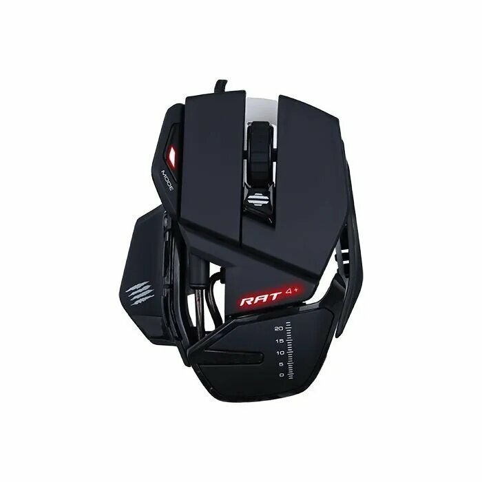 Mad Catz Игровая мышь проводная R.A.T. 4+, черный