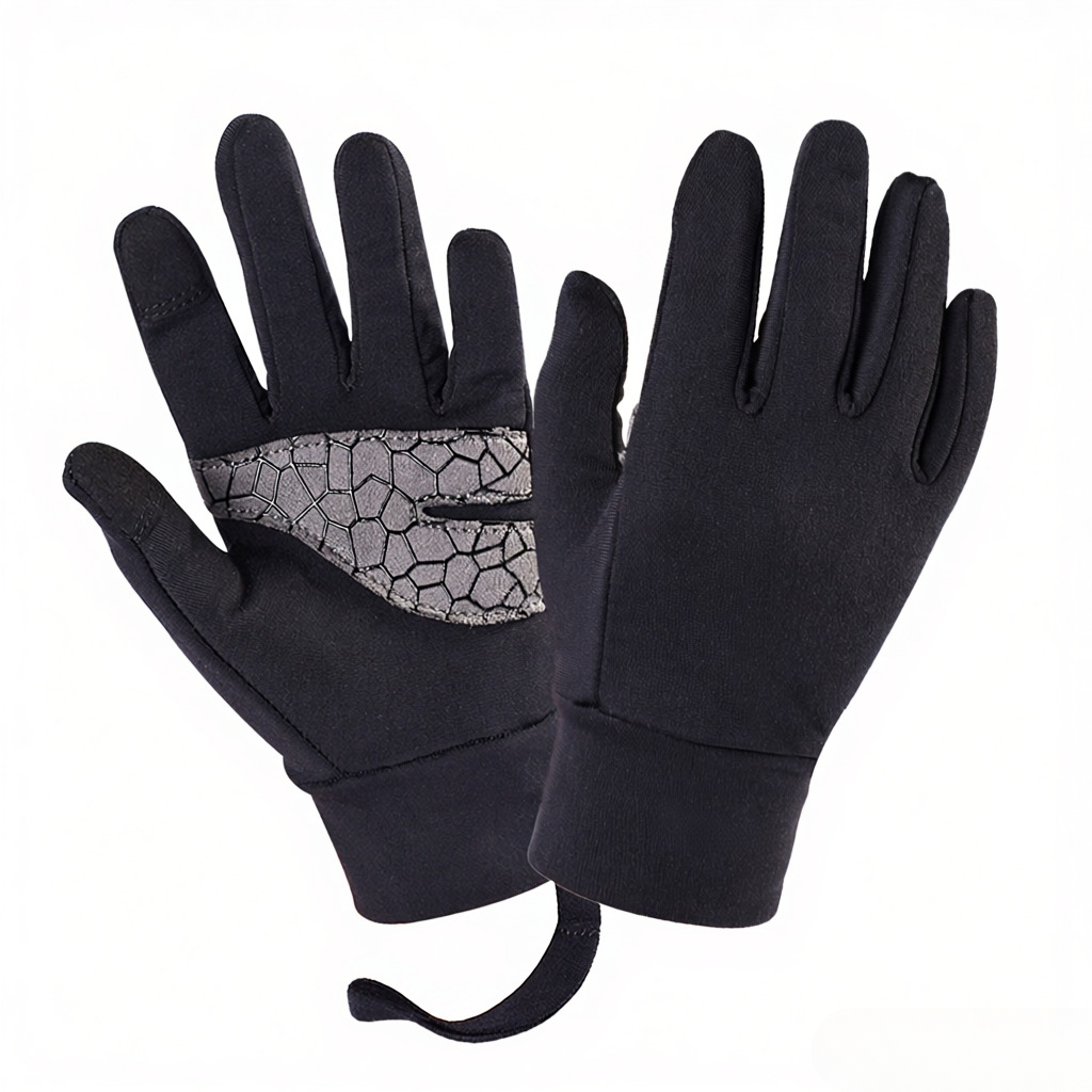 Детские велосипедные перчатки с антискользящим покрытием, полнопалые, для катания на велосипеде на улице, сенсорные велоперчатки для детей 4-12 лет