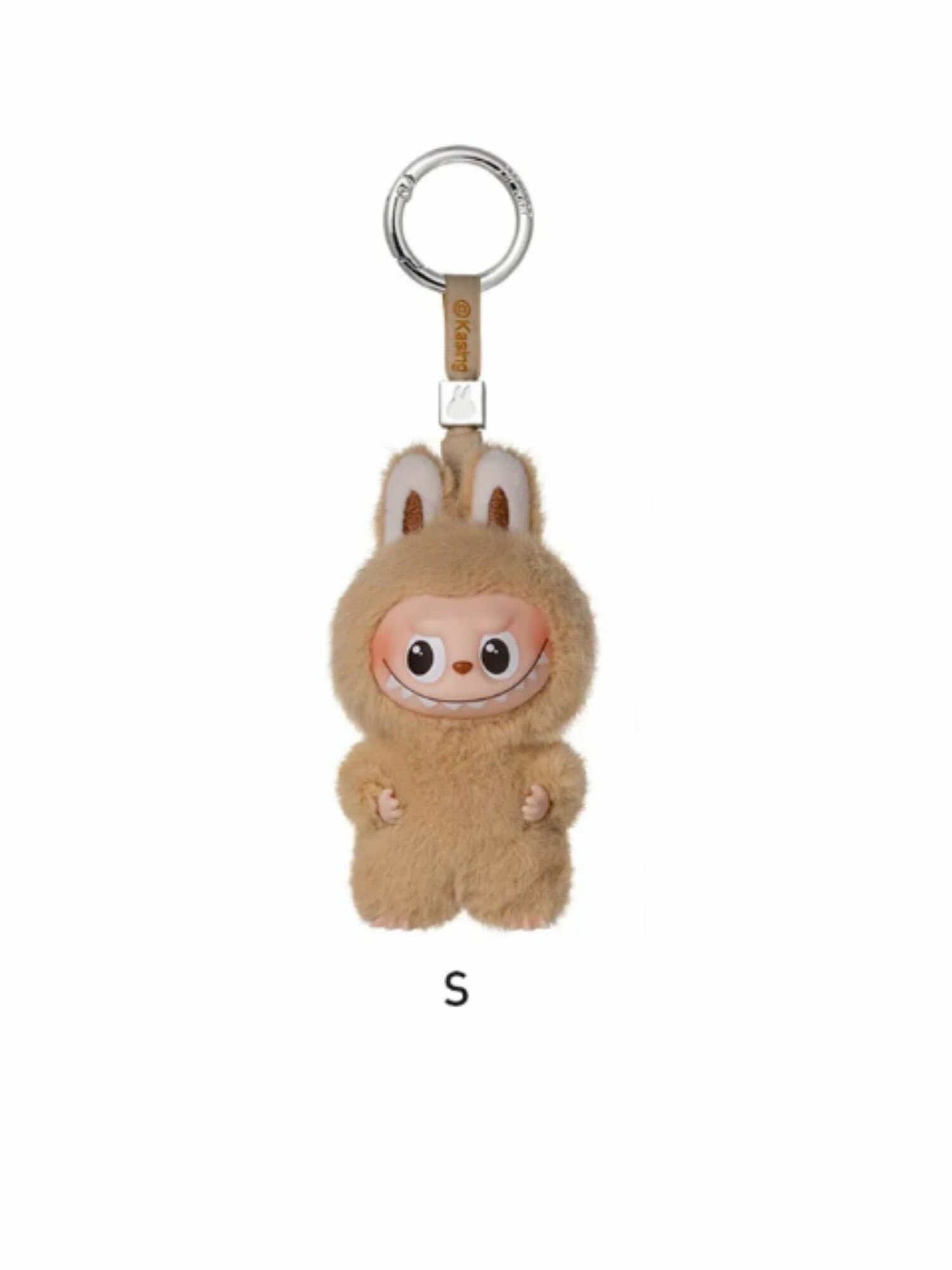Открытая игрушка-брелок Pop Mart Лабубу Pin For Love буква S