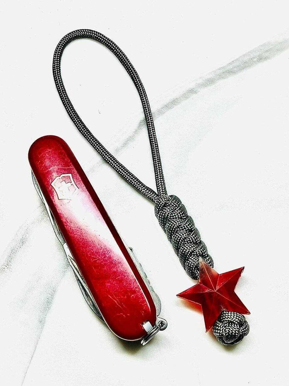 Темляк брелок для ножа "Красная Звезда"