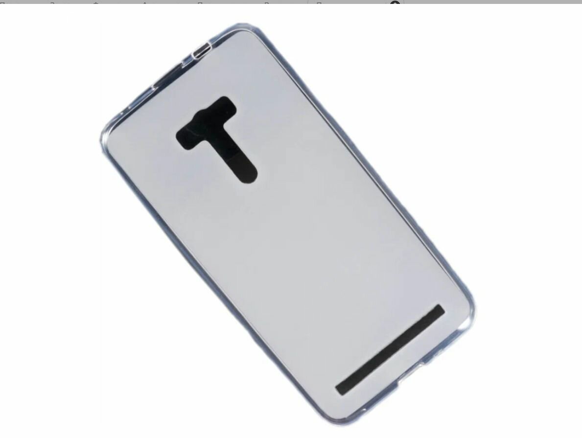 Чехол MyPads ZD551KL для ASUS ZenFone Selfie, силикон, белый