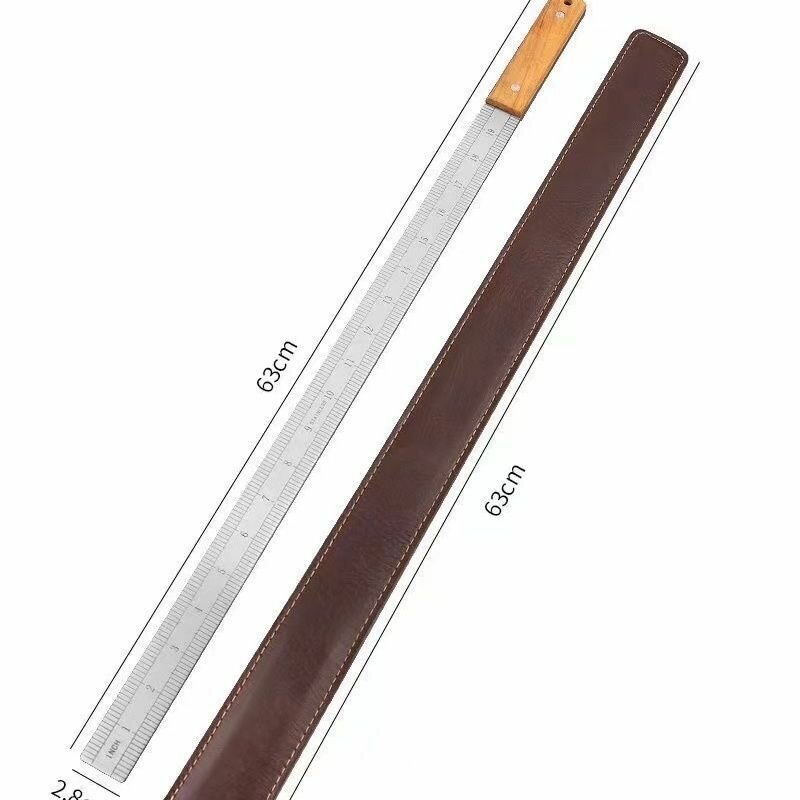 Кованая высокопроизводительная закаленная нержавеющая сталь линейка, многофункциональная линейка для автомобиля, самозащиты, утолщенная измерительная линейка AliExpress