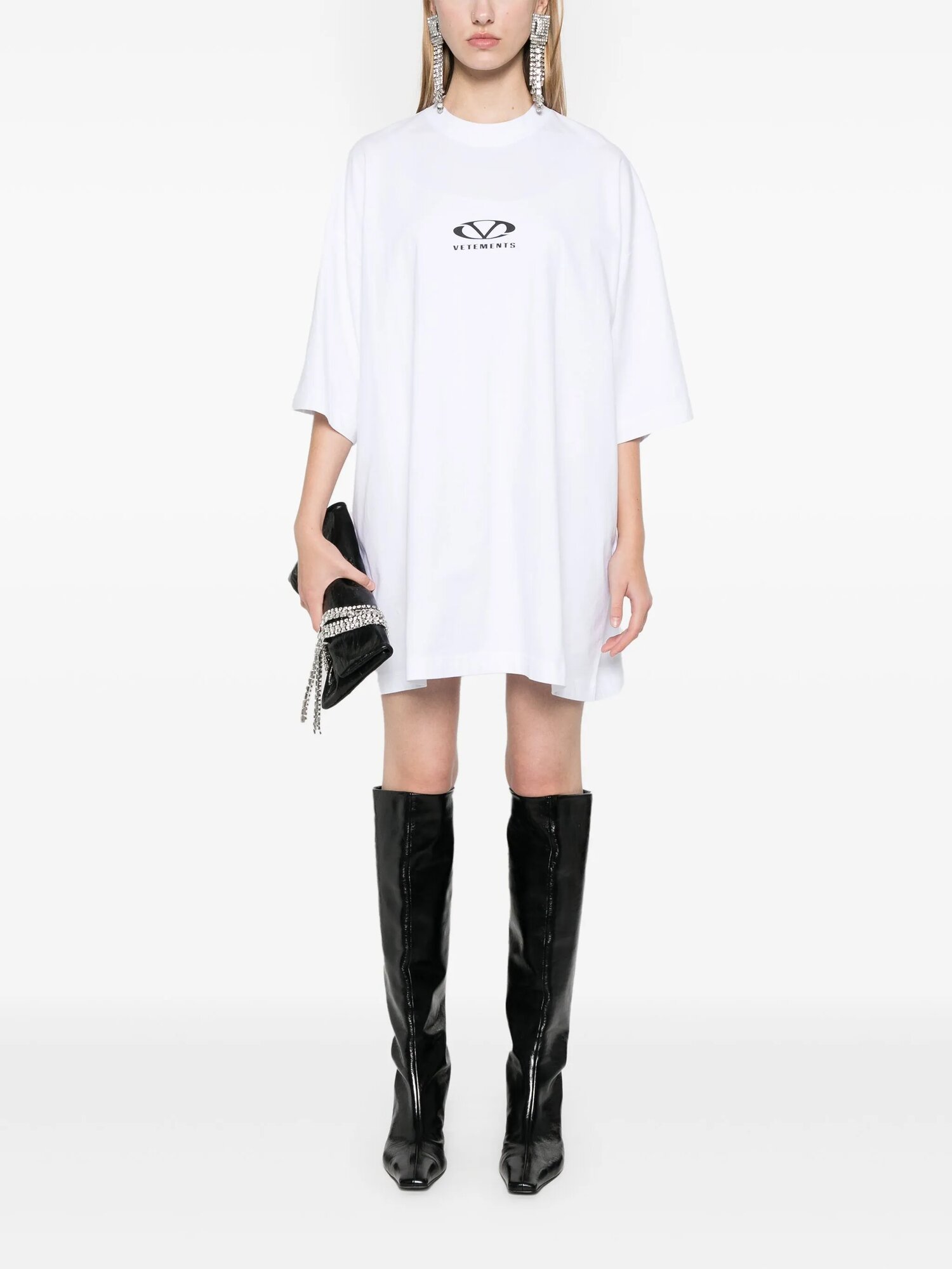 Футболка Vetements, размер XS, белый — фото 1