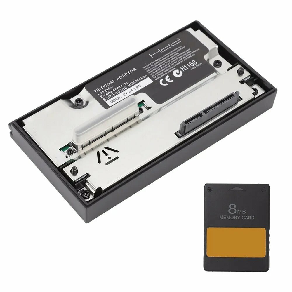 Для PS2 HDD адаптер Professional SATA сетевой с 8 МБ FMCB V1.966 карта памяти для