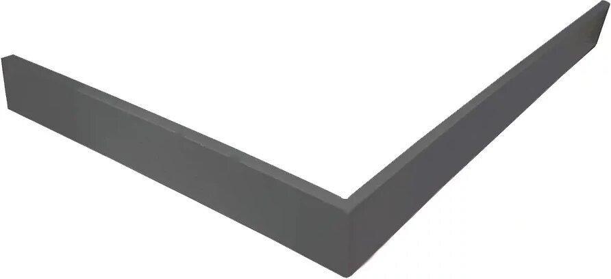 Панель для поддона Veconi Pietra PS-AG-10090-RU 100x90, темно-серый