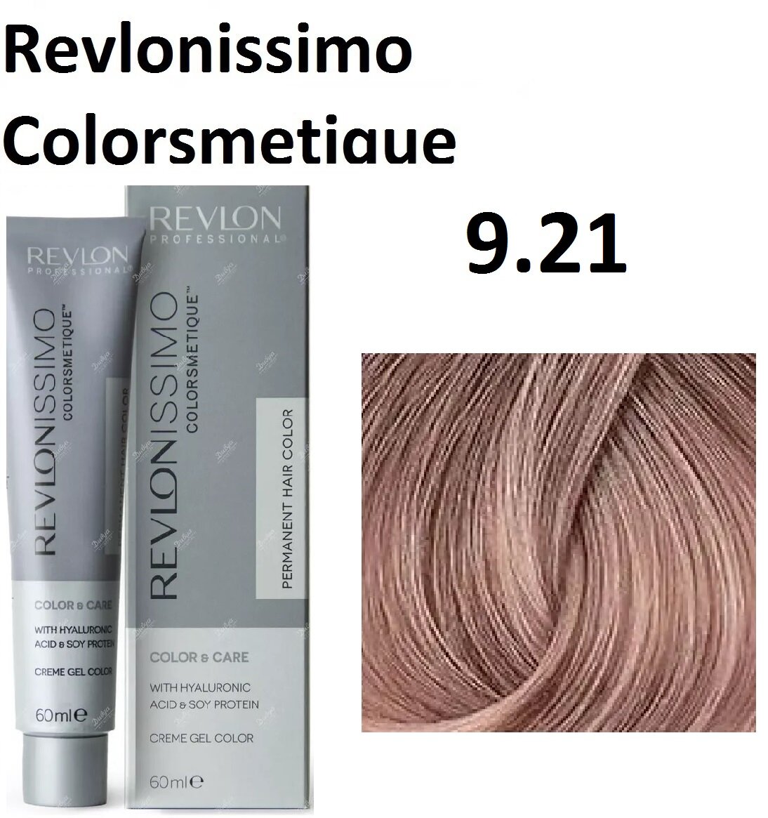 Revlon 9.21 Revlonissimo Colorsmetique Краска для волос очень светлый блондин переливающийся 60 мл