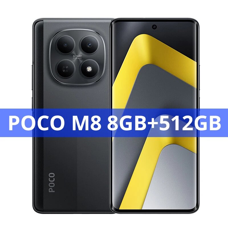 Смартфон Poco M8, 8/512ГБ, global