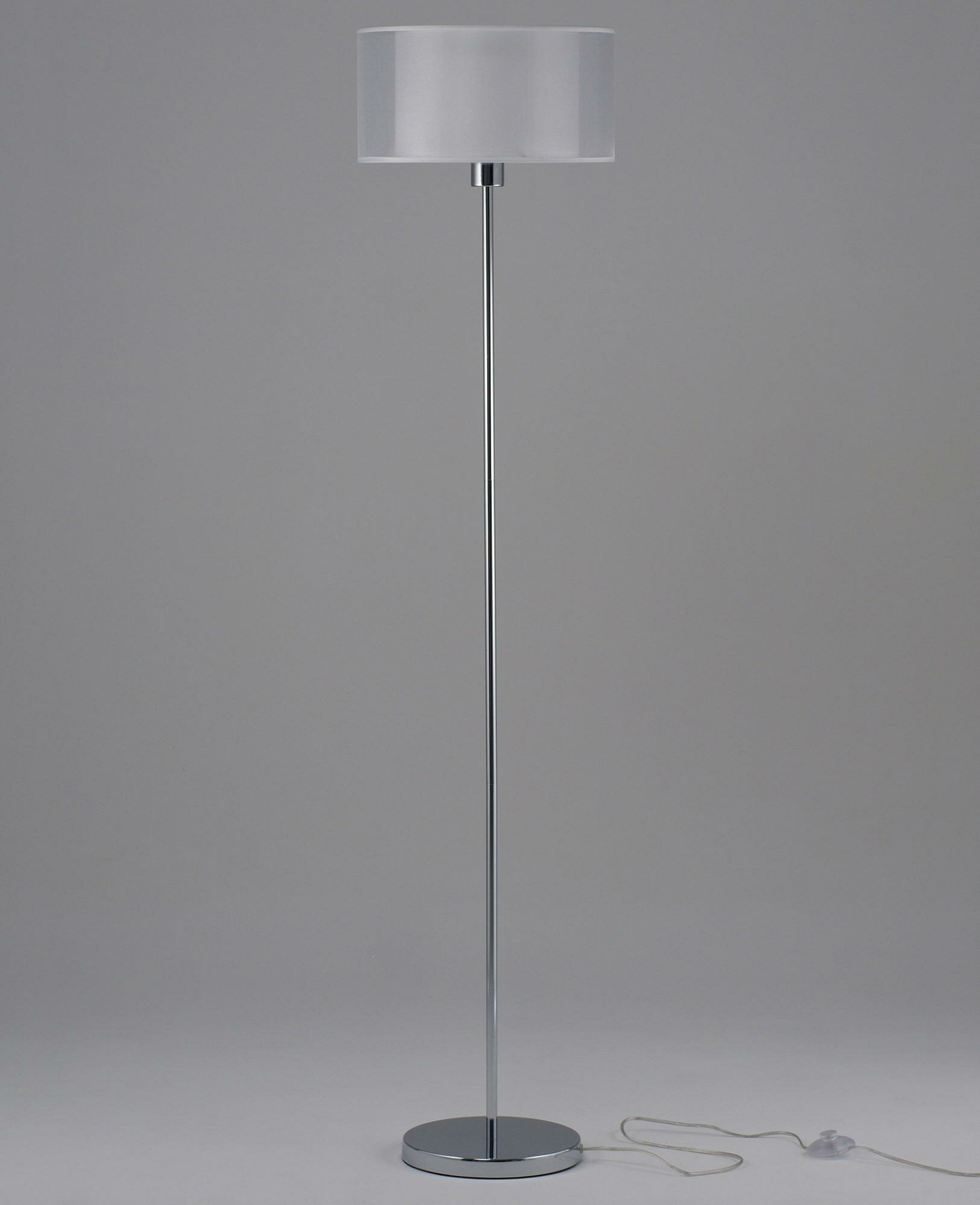 Торшер Moderli Massa V10499-1F цвет хром Накаливания, Светодиодные Модерн