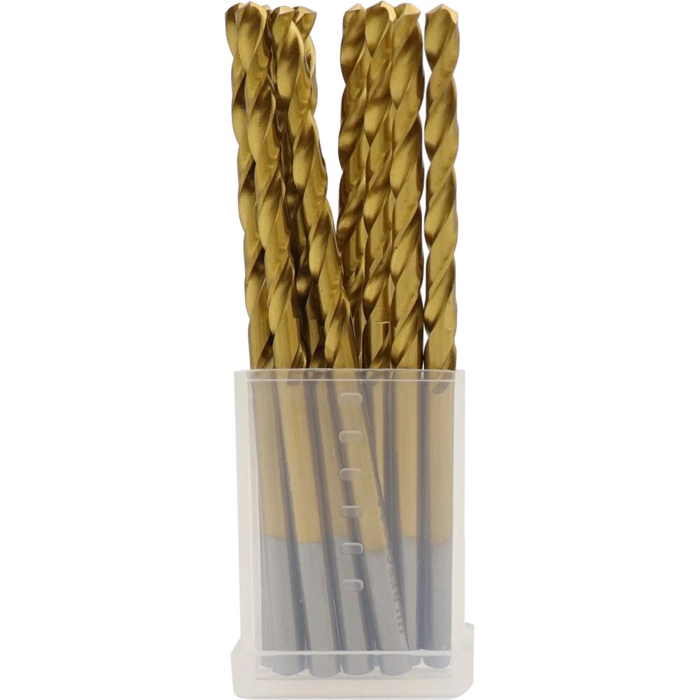 Сверло кобальтовое по металлу Hilberg 4.0x75(43) мм (10шт) Cobalt TOP, CO040-10