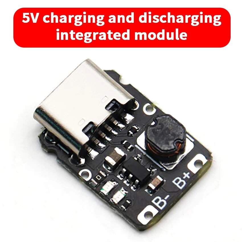 Модуль зарядки 5V Type-C для аккумулятора