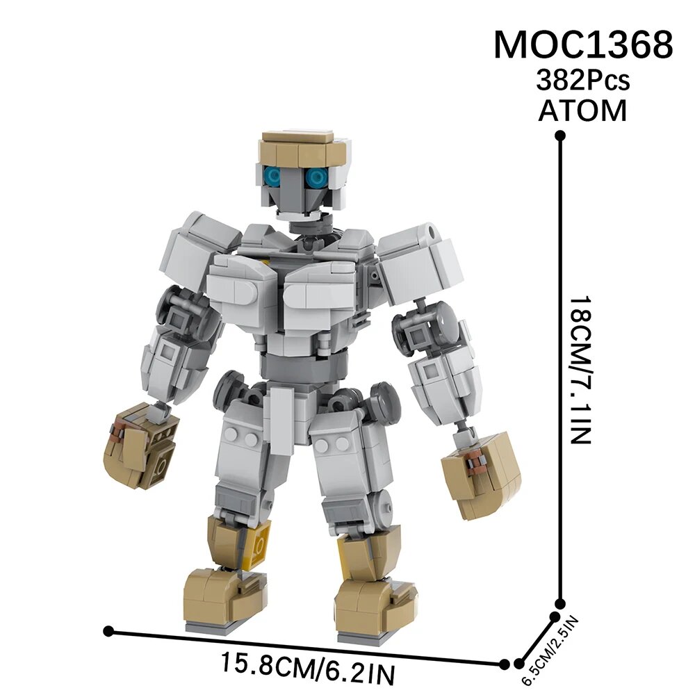 MOC1368 Атом конструктор MOOXI
