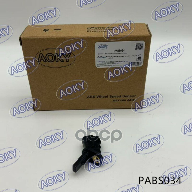 Датчик ABS передний Ford Focus/C-Max/Mondeo/S-Max/Galaxy/Kuga, Volvo S40 1.4-2.5i/D 03> PABS034 AOKY/1223620 3M5T2B372AB 3074.