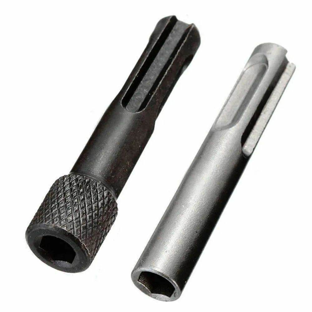 Быстросъемный магнитный адаптер 1/4" для дрели - переходник под биты с шестигранным хвостовиком для SDS патрона и ударных дрелей