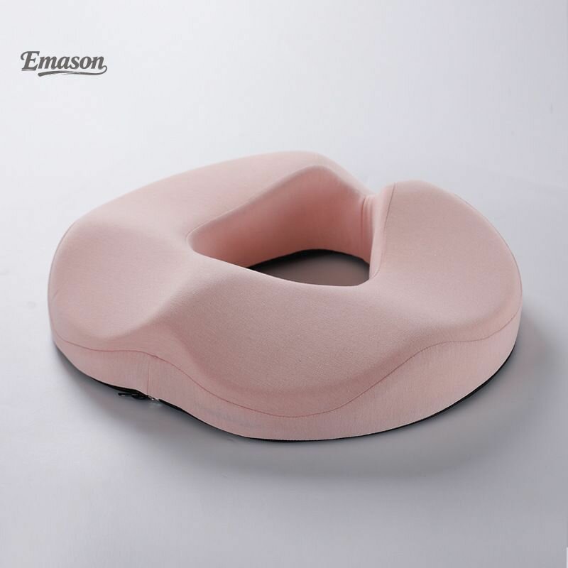 Подушка для стула из пены с эффектом памяти,42x38,1, A3, серый, розовый-LP