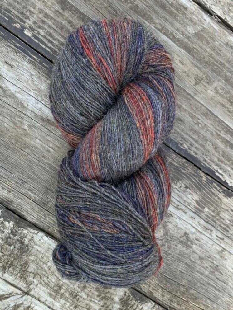 Пряжа Дундага 6/1 multicolor O2-21 201грамм