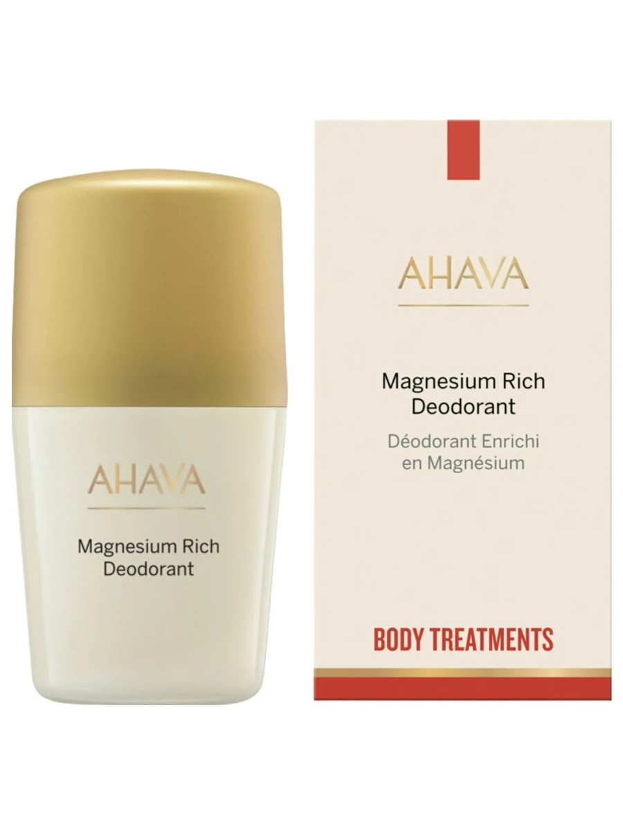 Дезодорант Ahava Дезодорант богатый магнием шариковый для женщин, 50 мл