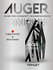 Пинцет для бровей AUGER, скошенный край, стопор, высококачественная японская ста...