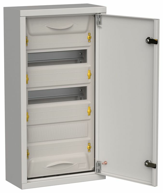 Корпус ЩРн-36 (1х36) TITAN 5 585х310х140 IP31 метал. сер. IEK TI5-50-N-036-31-7035
