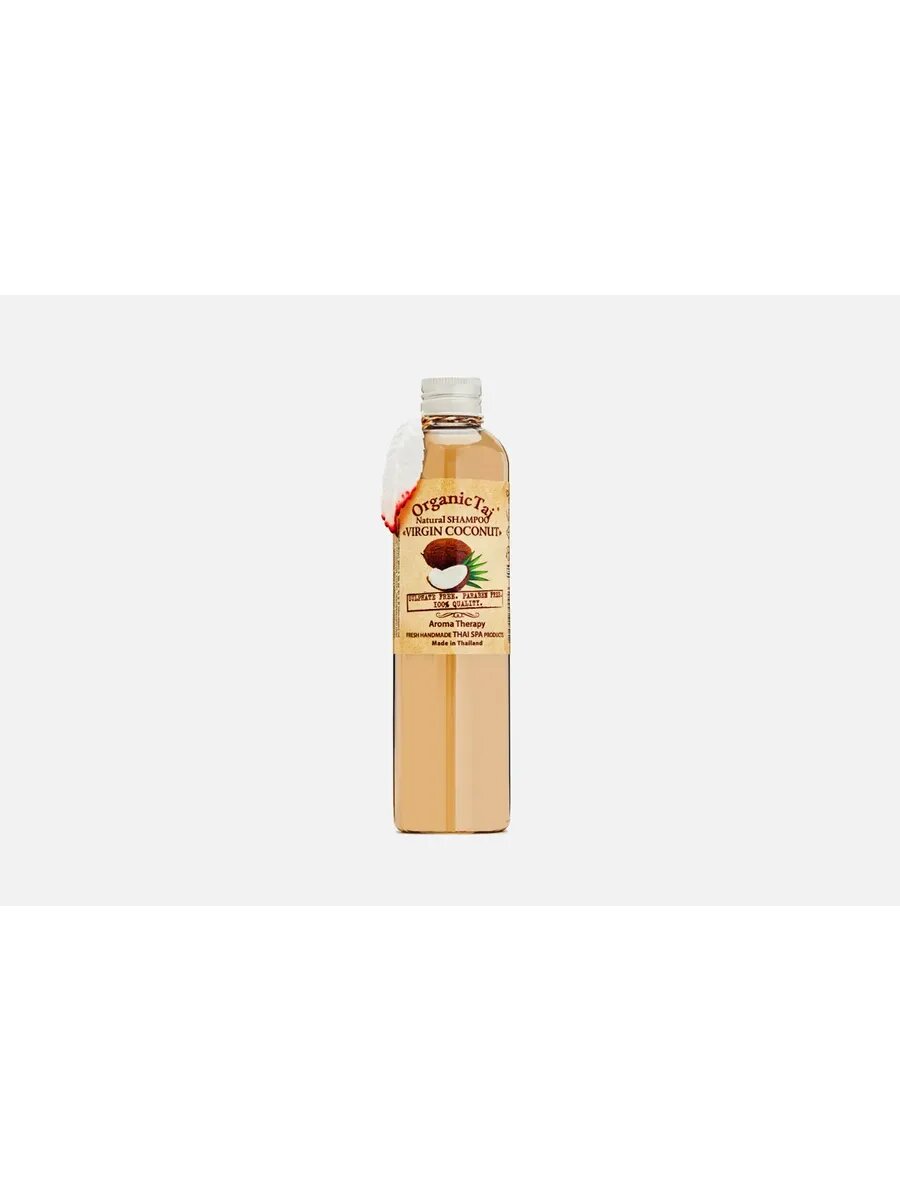 Organic Tai VIRGIN COCONUT Натуральный шампунь для волос 260мл