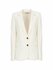 Пиджак eMMe Notched-lapels single-breasted blazer, размер 42, бежевый/белый