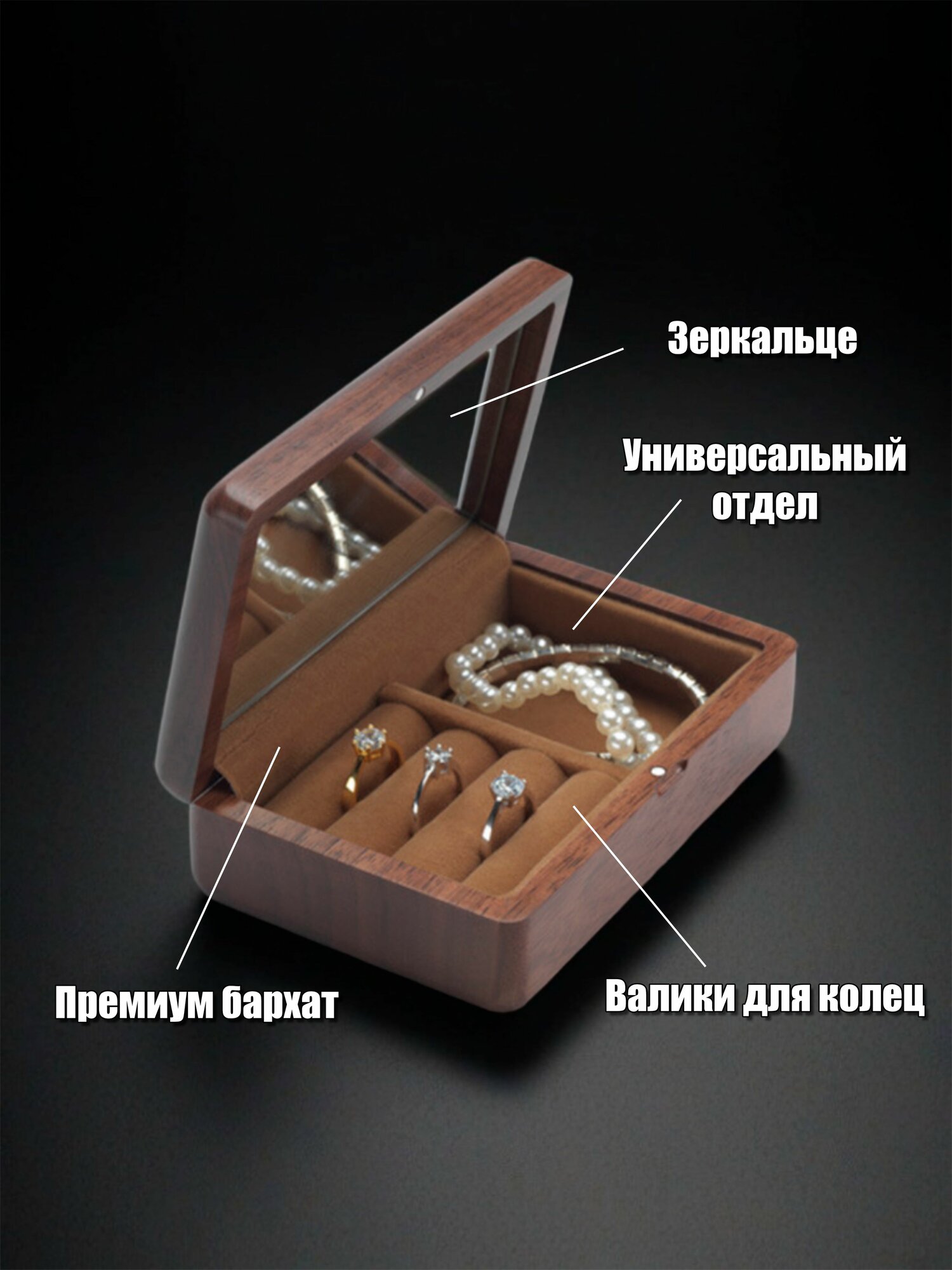 Шкатулка для украшений — фото 1