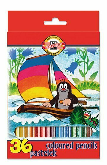 Карандаши цветные "Крот" набор для рисования 36 цветов