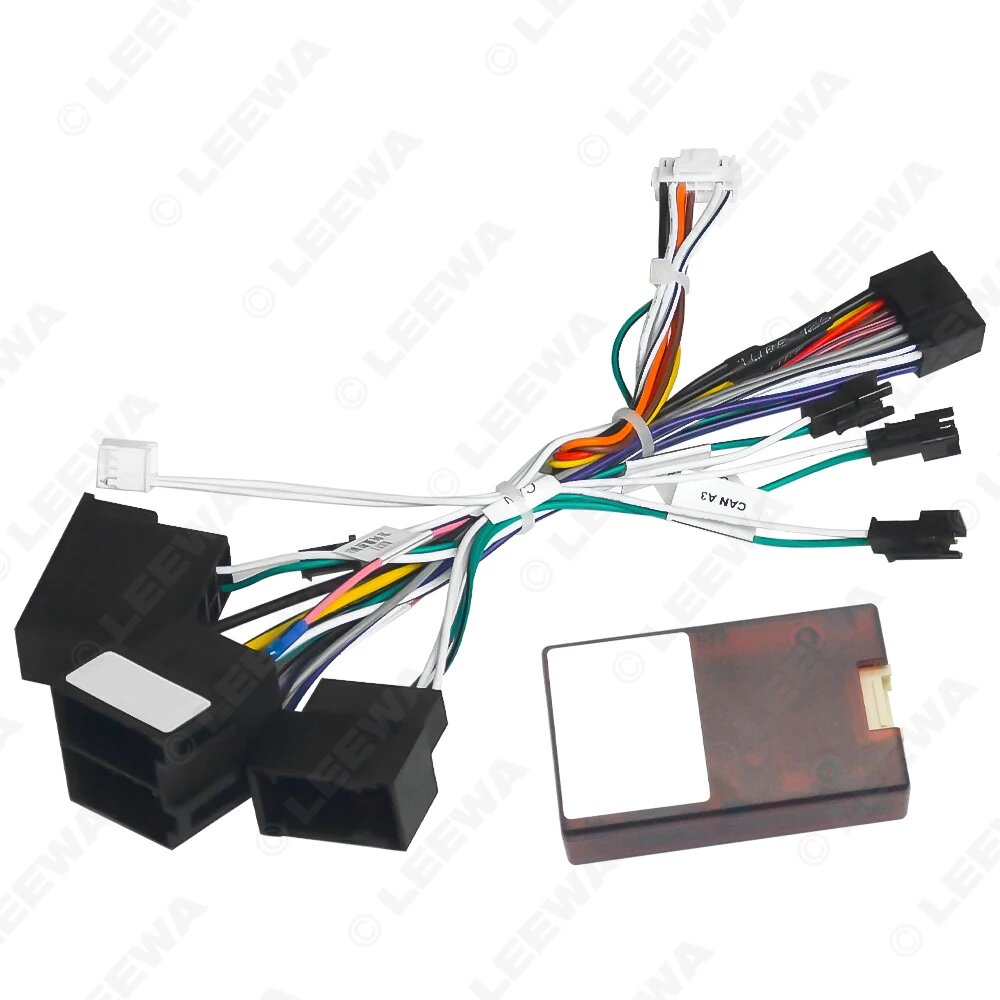 Автомобильный 16-контактный адаптер жгут проводов LEEWA с can-шиной для Harness CANBUS BOX