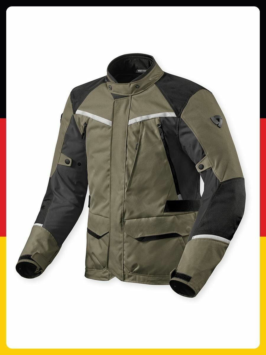 Мотокуртка Revit Voltiac 3 H2o, Зеленый, 3XL