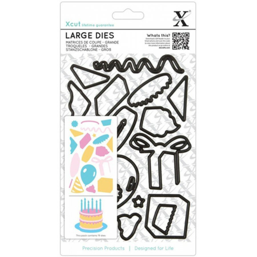 Набор ножей для вырубки День Рождения DOCRAFTS XCU503920