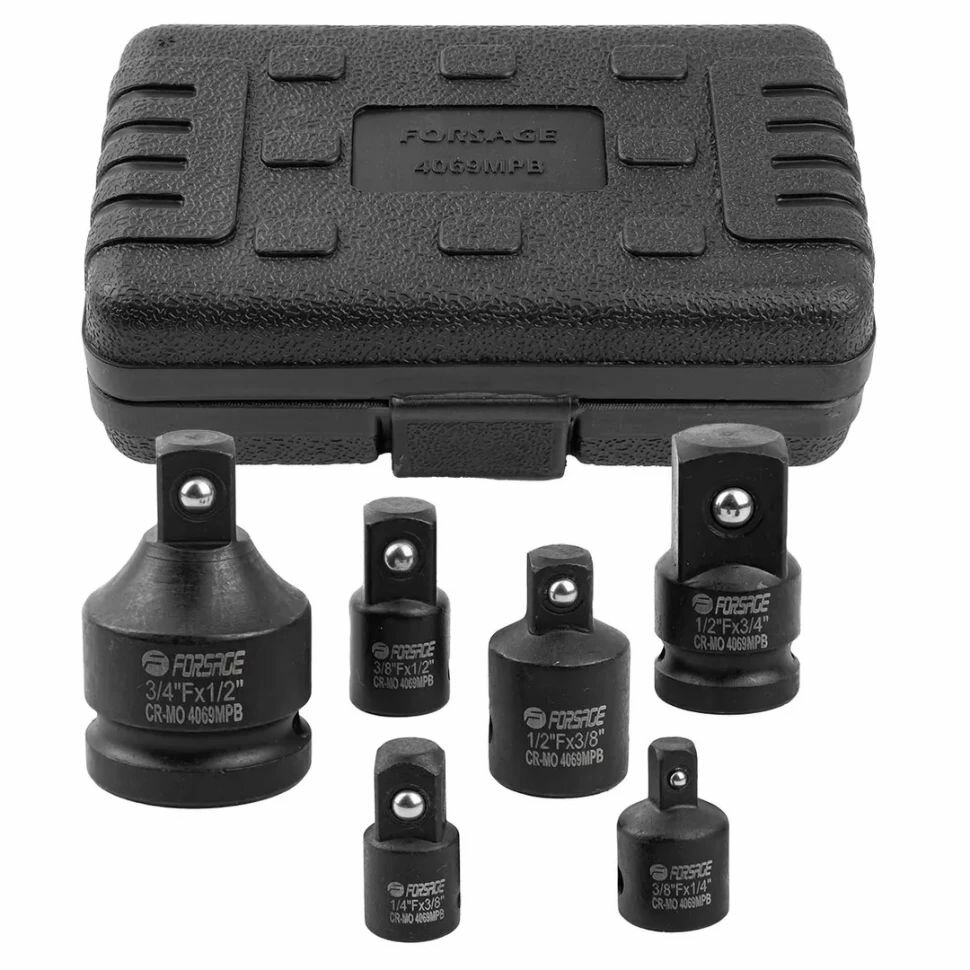 Набор адаптеров ударных, 6 предметов, в кейсе FORSAGE