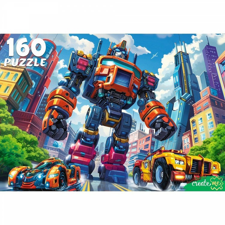 Пазл 160 элементов Мощный трансформер (РК) арт. Ф160-4543