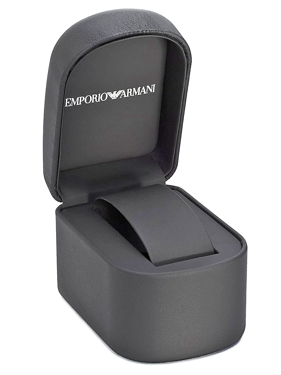 Emporio Armani, брендовая коробка для наручных часов с подушечкой (упаковка)