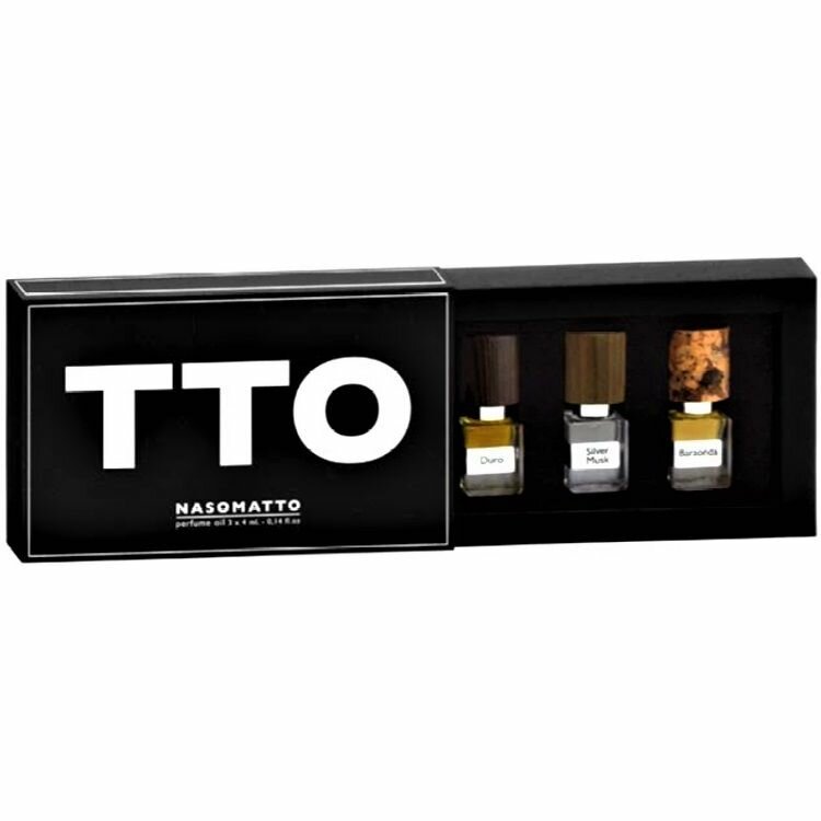 Nasomatto set TTO(Duro, Silver Musk, Baraonda) парфюмерная вода унисекс 3*4 мл