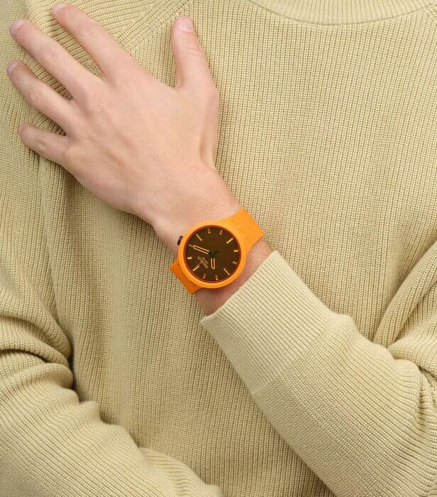 Наручные часы Swatch, оранжевый — фото 1