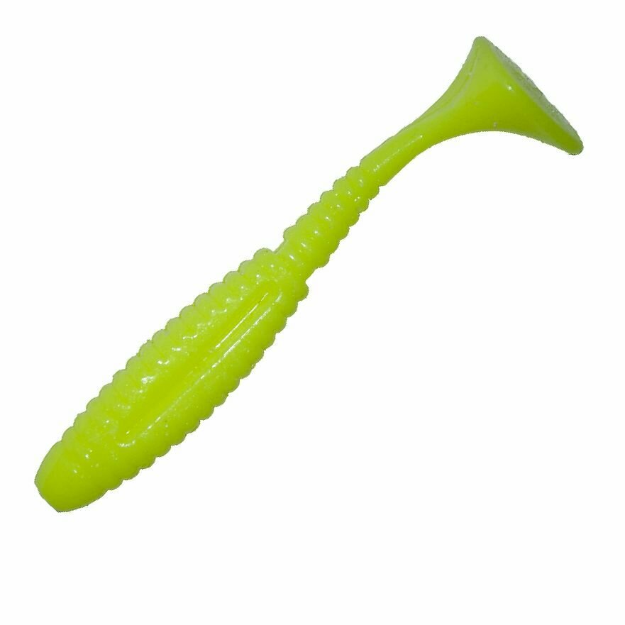Силиконовая приманка на щуку, на судака, на окуня RUBICON Power Bait MIX-RIPPER, 85 мм, цвет 045 (10 шт) /мягкая съедобная резина для рыбалки