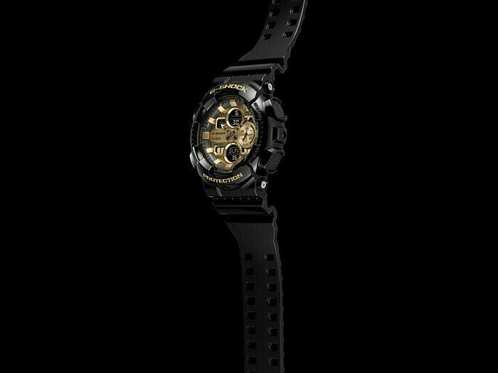 Наручные часы CASIO G-Shock, черный/золотой — фото 1